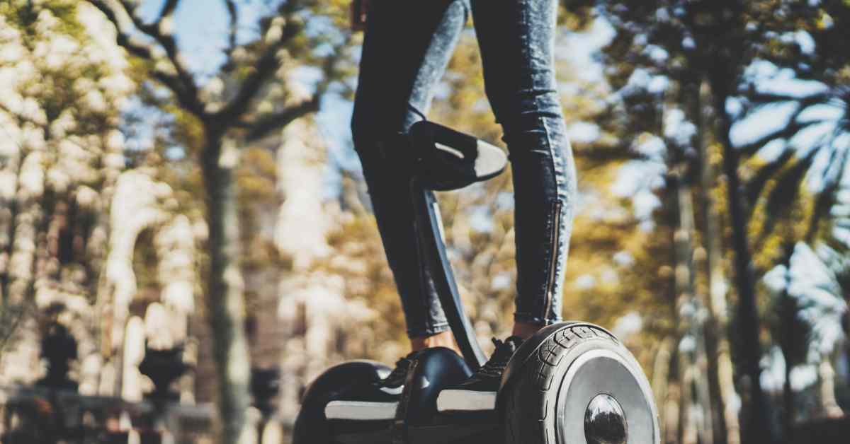 Rider Takes Segway On Awesome BMX Track With Wicked Corners and Wild ...